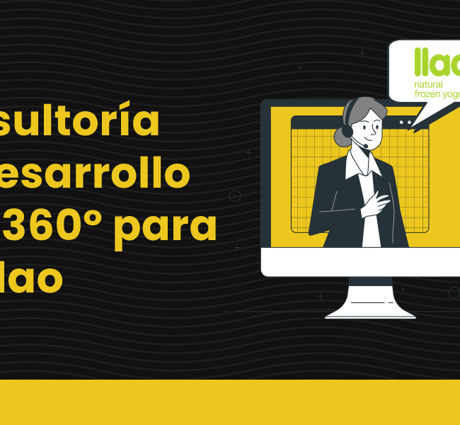 Servicio de consultoría tecnológica para llaollao - Armadillo Amarillo